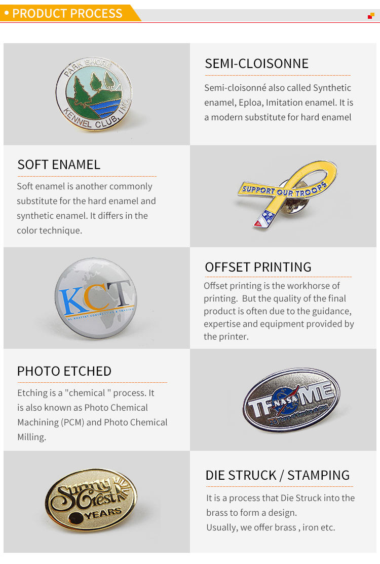 Wholesale Cheap High Quality Customization Logo Metal Soft Enamel Iron ...